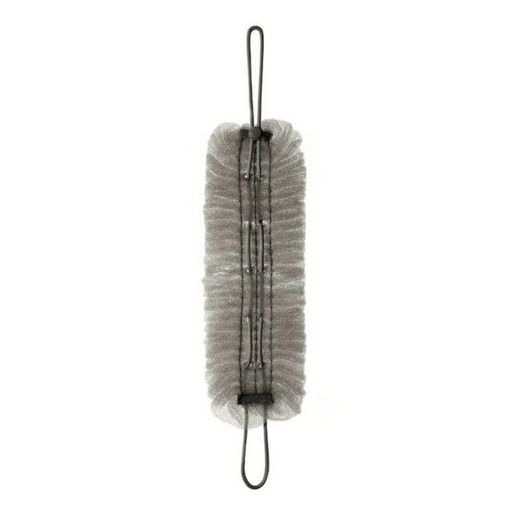 2-in-1 Shower and Back Scrubber, Long Stretch Back Sponge with Rope ...