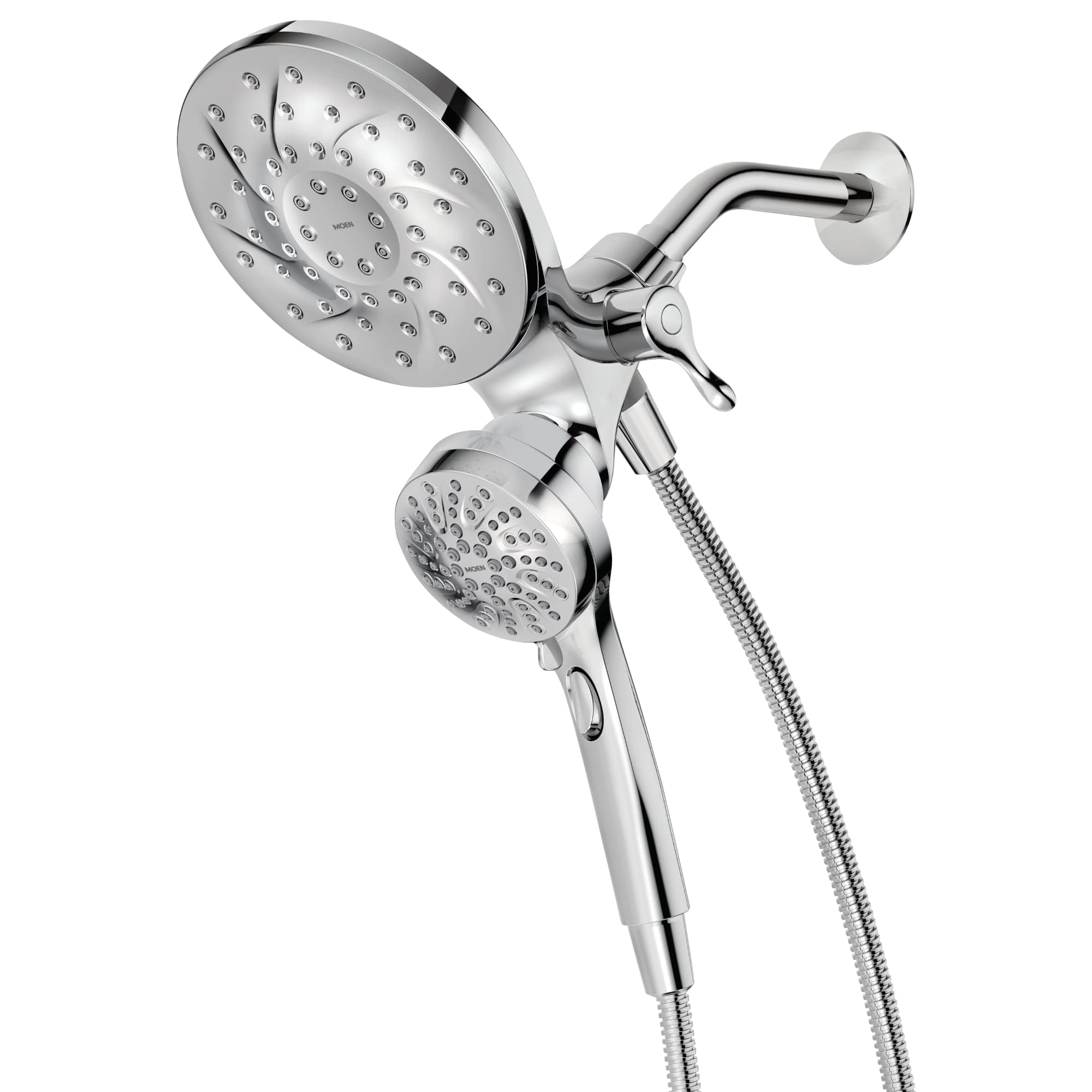 2-in-1 Shower Head Combo - Magnetic Docking, Chrome, 2.5 GPM - Walmart.com