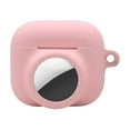 2-in-1 Silicone Protective Case, for AirPods4 Anti-Lost With Tracker ...