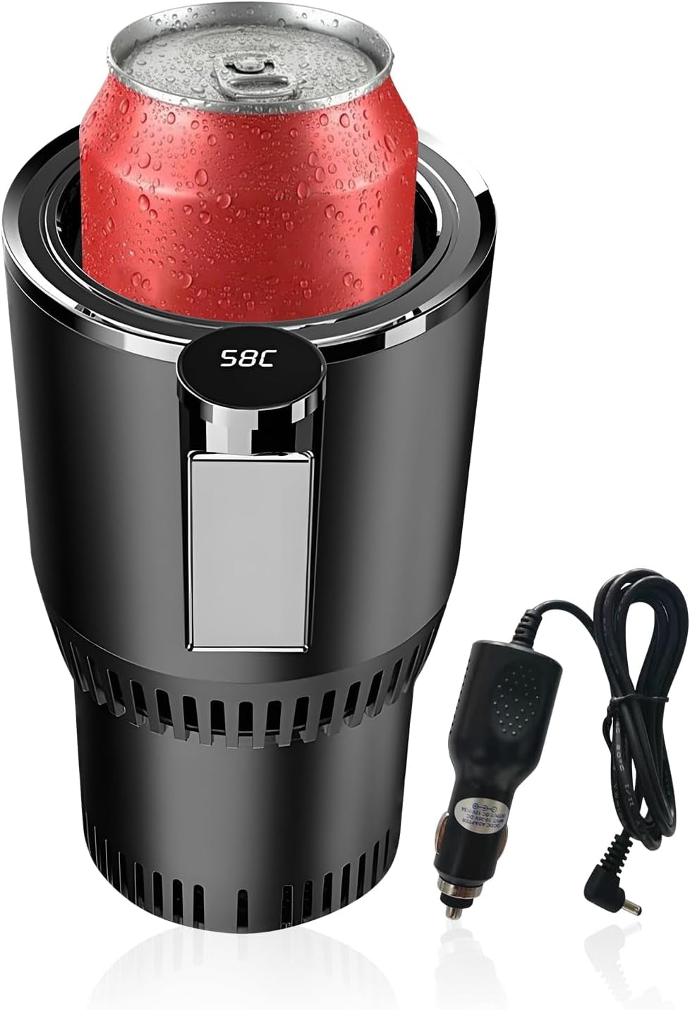 2-in-1 Smart Car Cup Cooler and Heater, Smart Cup for Car with LED ...