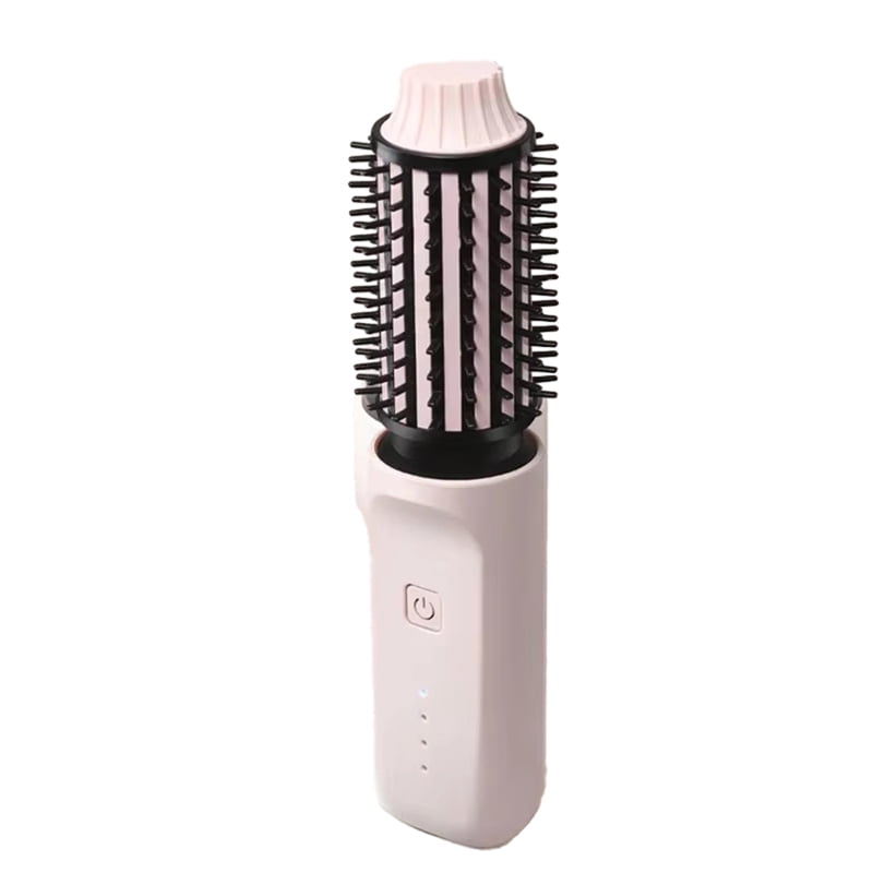 2-in-1 Smart Wireless Electric Comb for Straightening and Curling Hair ...