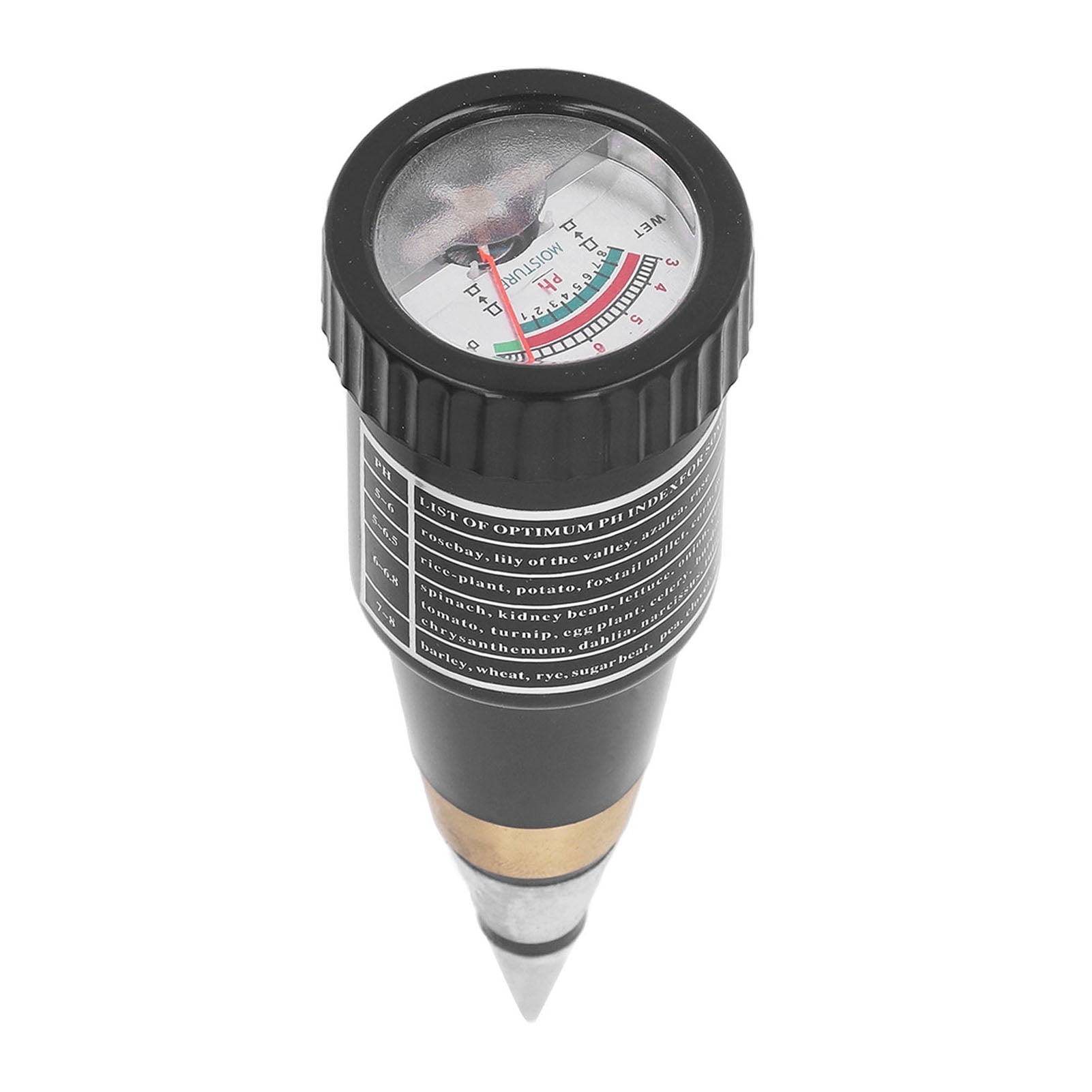 2 in 1 Soil Quality Tester Moisture and PH Meter High Sensitivity Probe ...