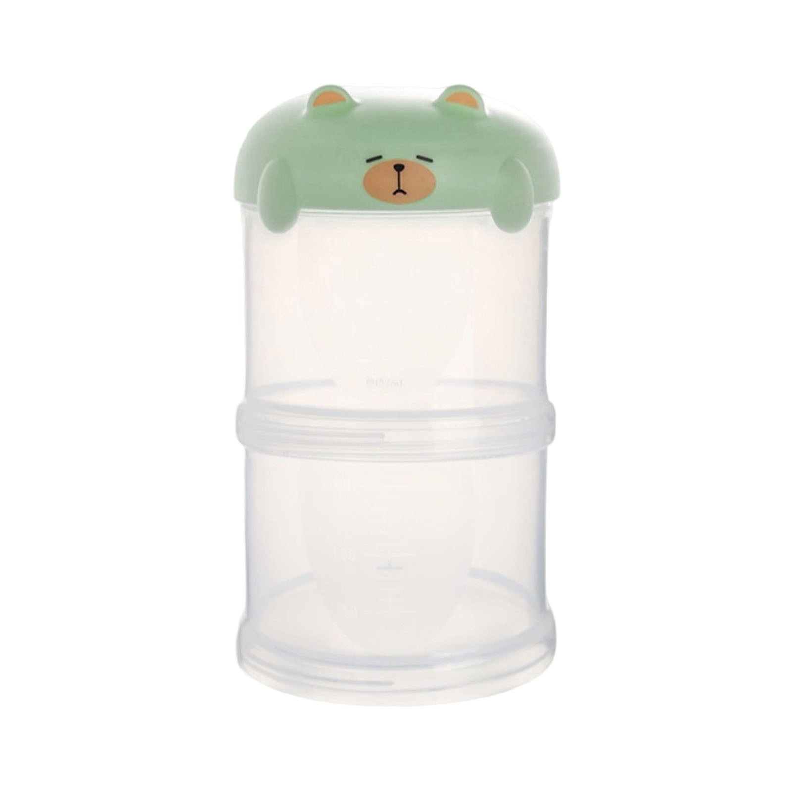 2-in-1 Stackable Travel Spice Jar - Leakproof Portable Seasoning Container with Dual Chambers ...