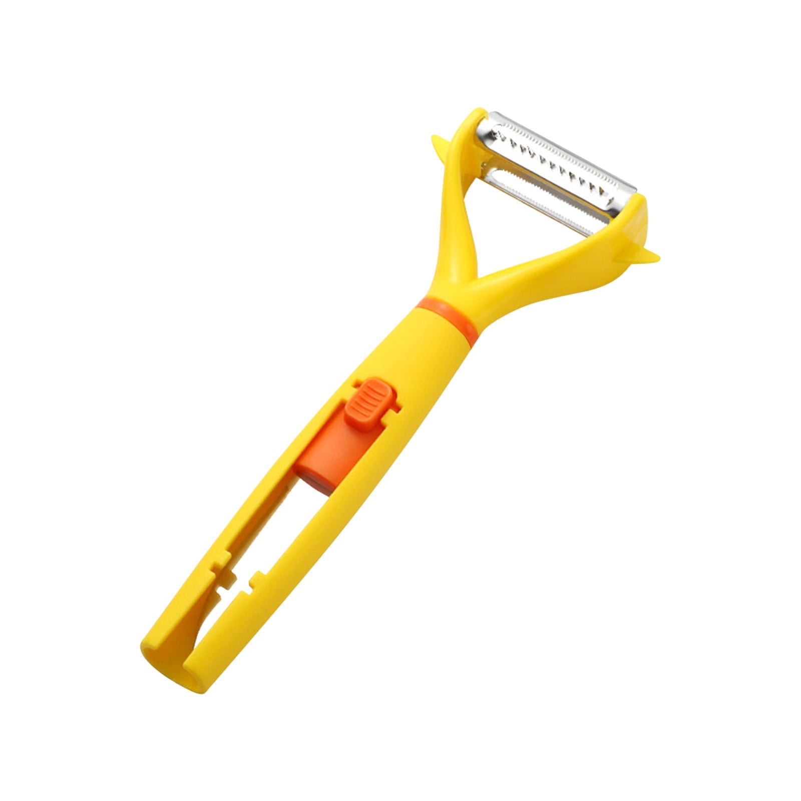 2-in-1 Stainless Steel Peeling Knife & Fruit Scraper, Multifunctional Y ...