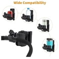 2-in-1 Stroller Cup Holder & Phone Mount, Universal Stroller Accessory ...