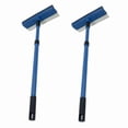 2-in-1 Telescopic Window Cleaner, Long Handle Squeegee & Sponge Glass ...