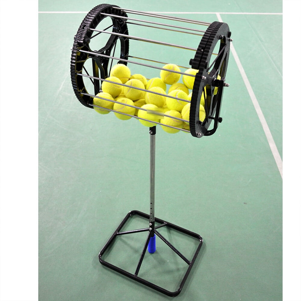 2-in-1 Tennis Balls Pick Up Automatic Balls Receiver Stainless Steel ...