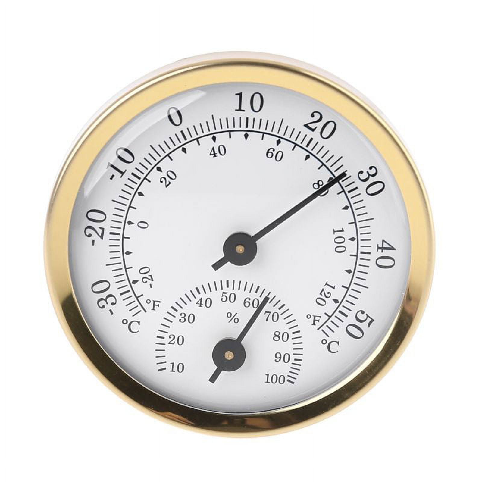 2 in 1 Thermometer Hygrometer Wall Mounted Mechanical Analog ...