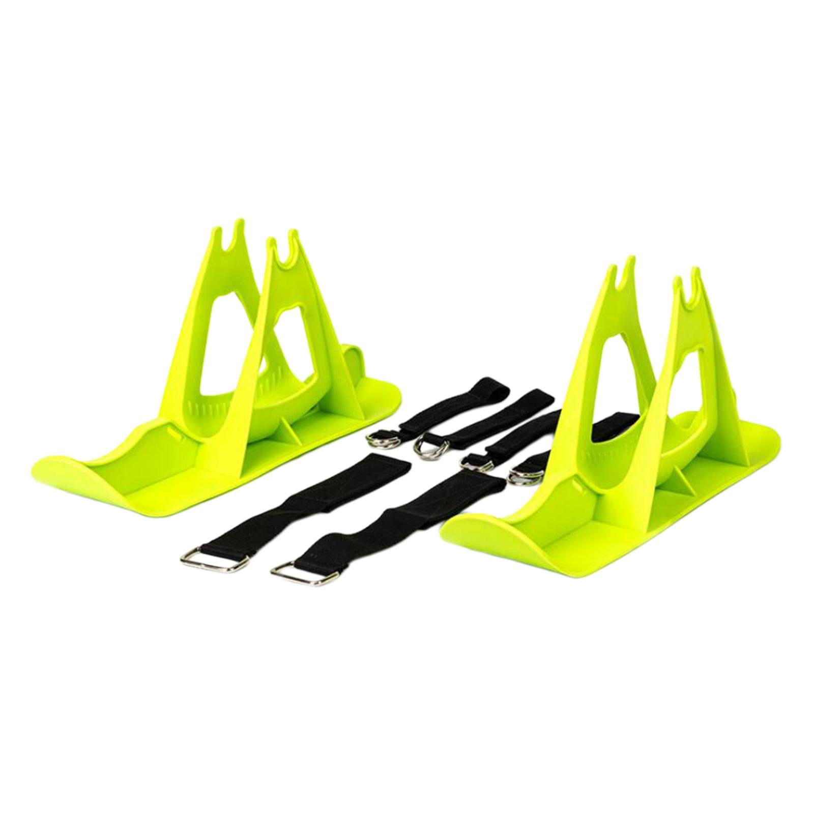 2 in 1 Toboggan Skiing Sleigh Bike Ski Sledge Garden Outdoor Walking ...