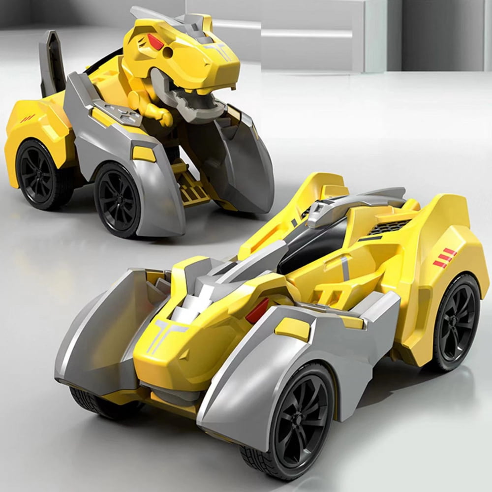 2-in-1 Transforming Dinosaur Car: Automatic Transformations for Kids ...