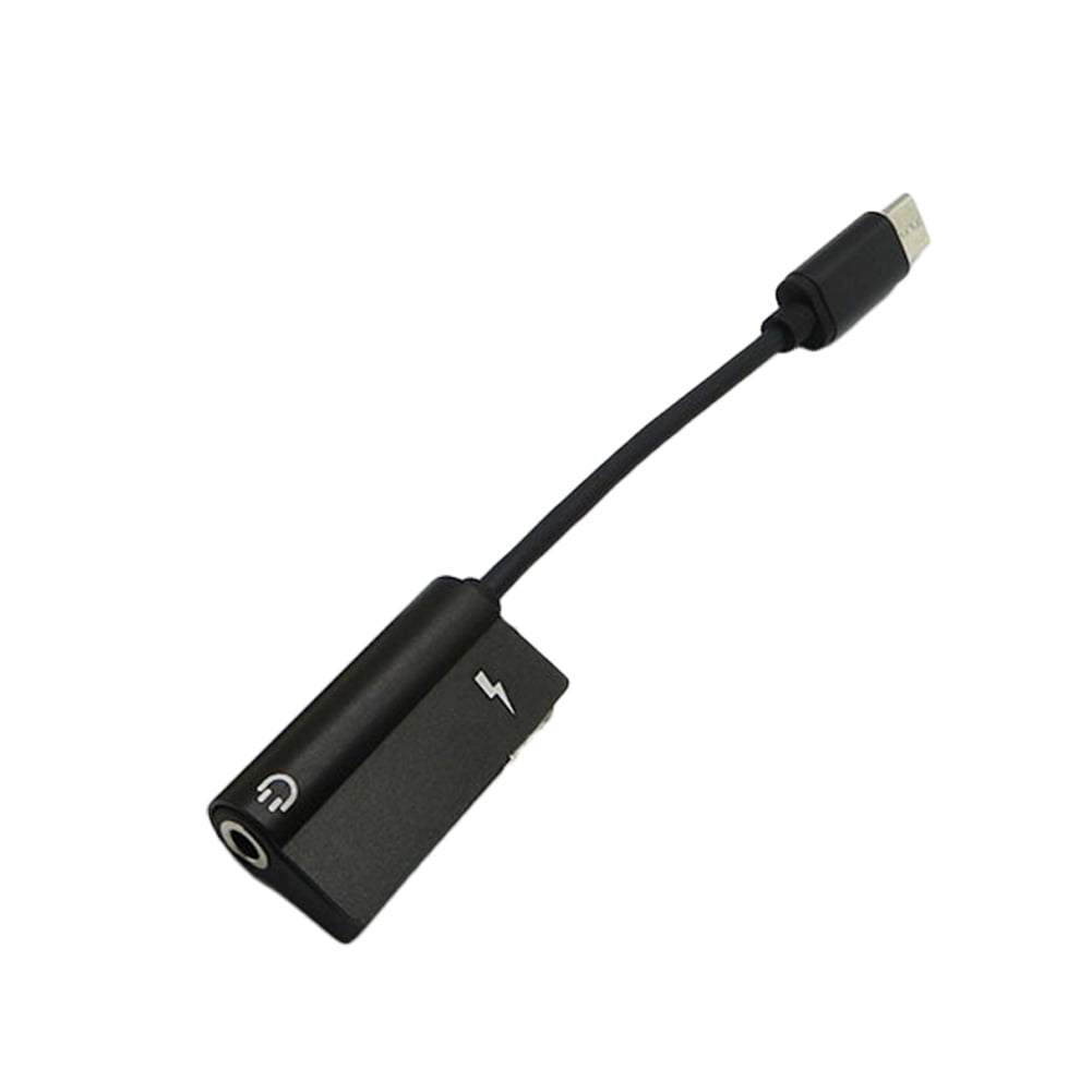 2 in 1 Type-C to 3.5mm Jack Audio Earphone Headphone Charging Adapter ...