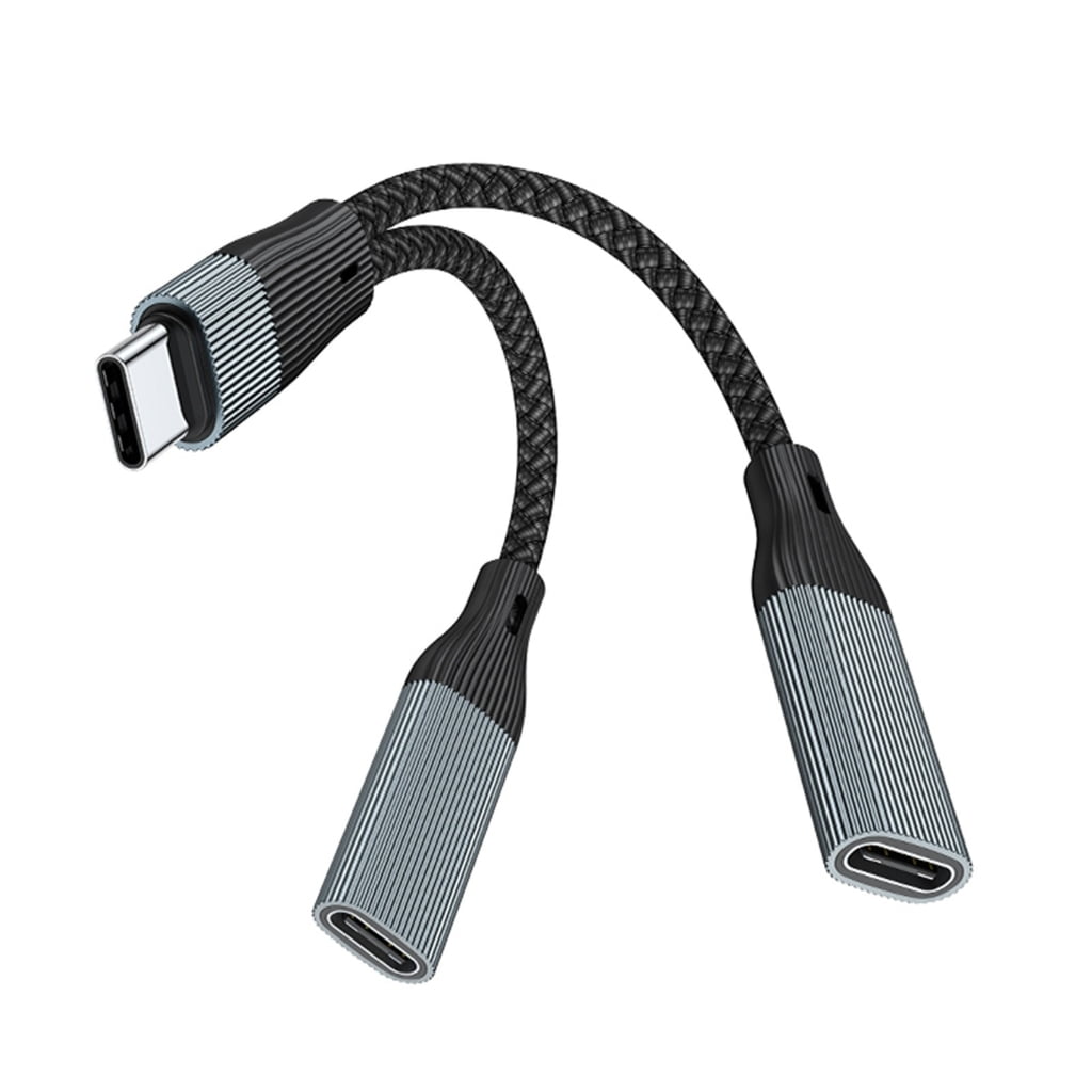 2 in 1 USB C to 3.5mm Headsets Adapter and Charger Compatible for Type ...