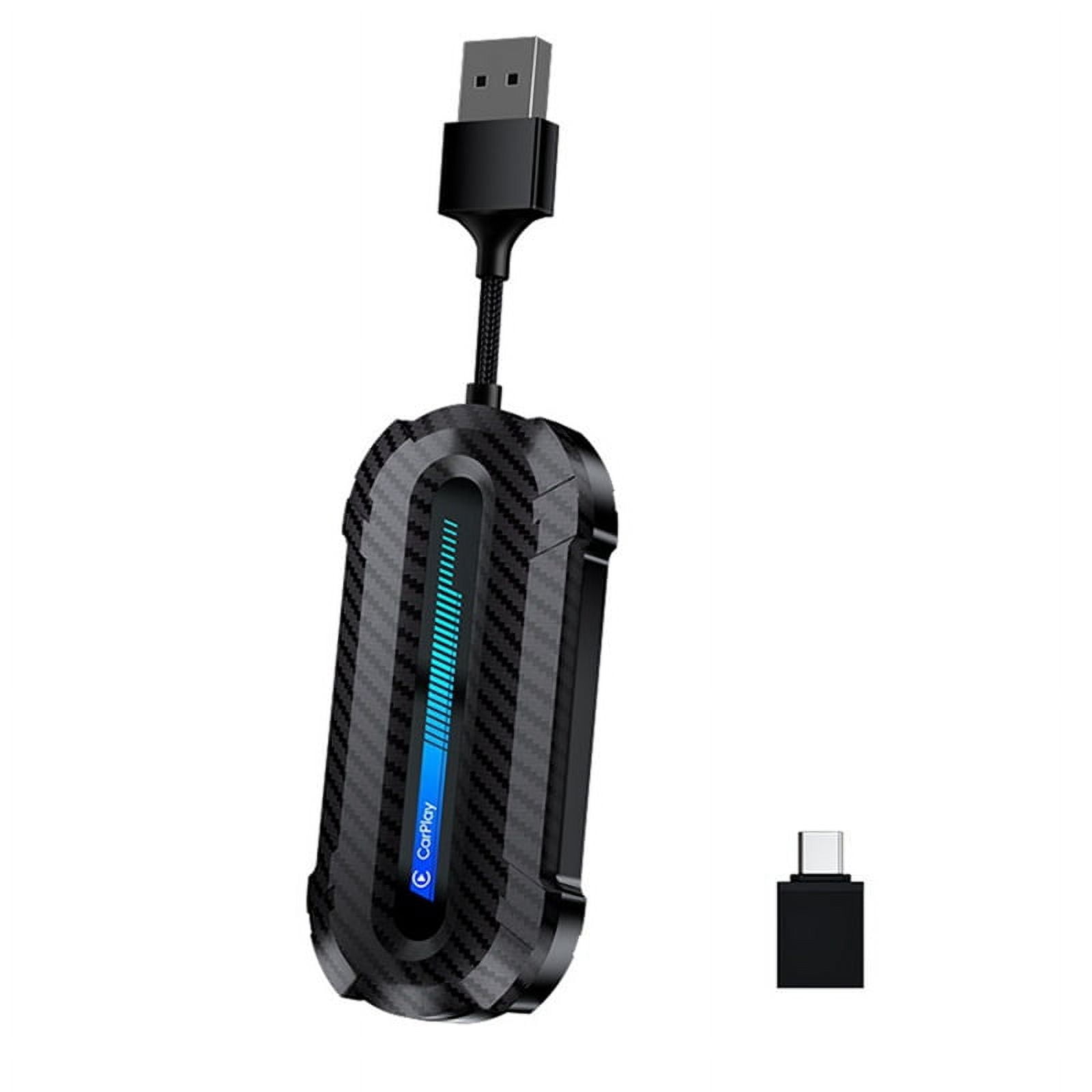 2 in 1 USB Type C Wireless Carplay Android Auto Wireless Car Adapter Convert Wired Android Auto ...