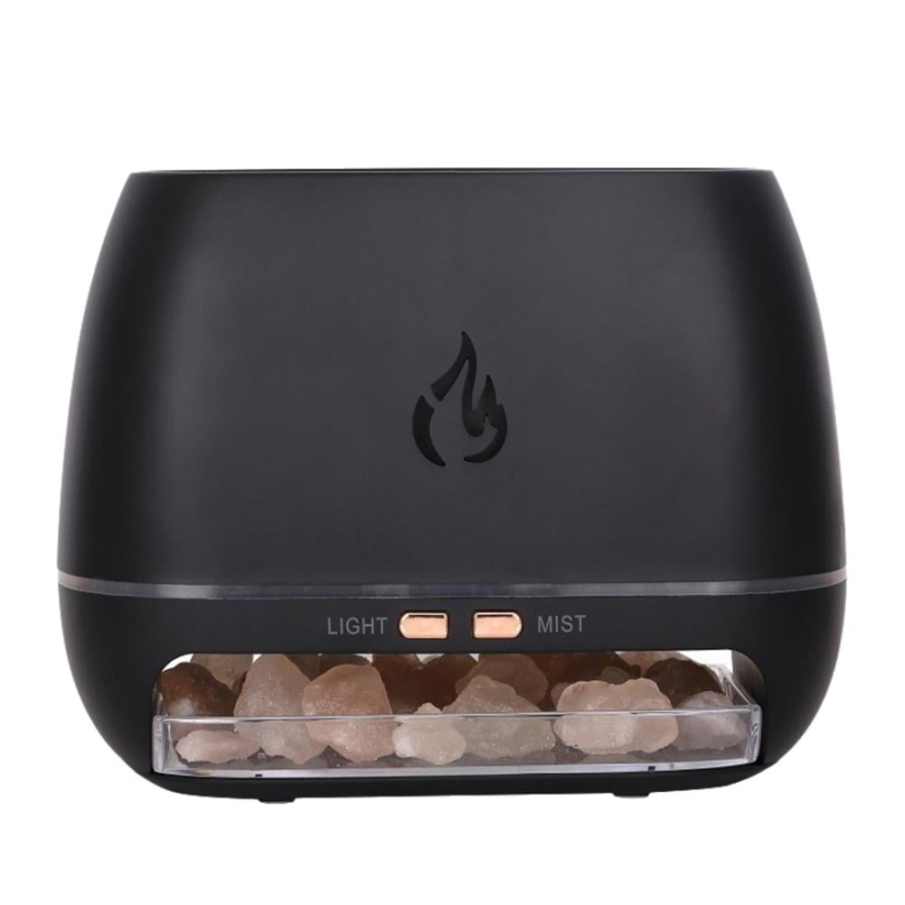 2-in-1 Ultrasonic ential Oil Diffuser Himalayan Salt Lamp, Salt Lamp ...