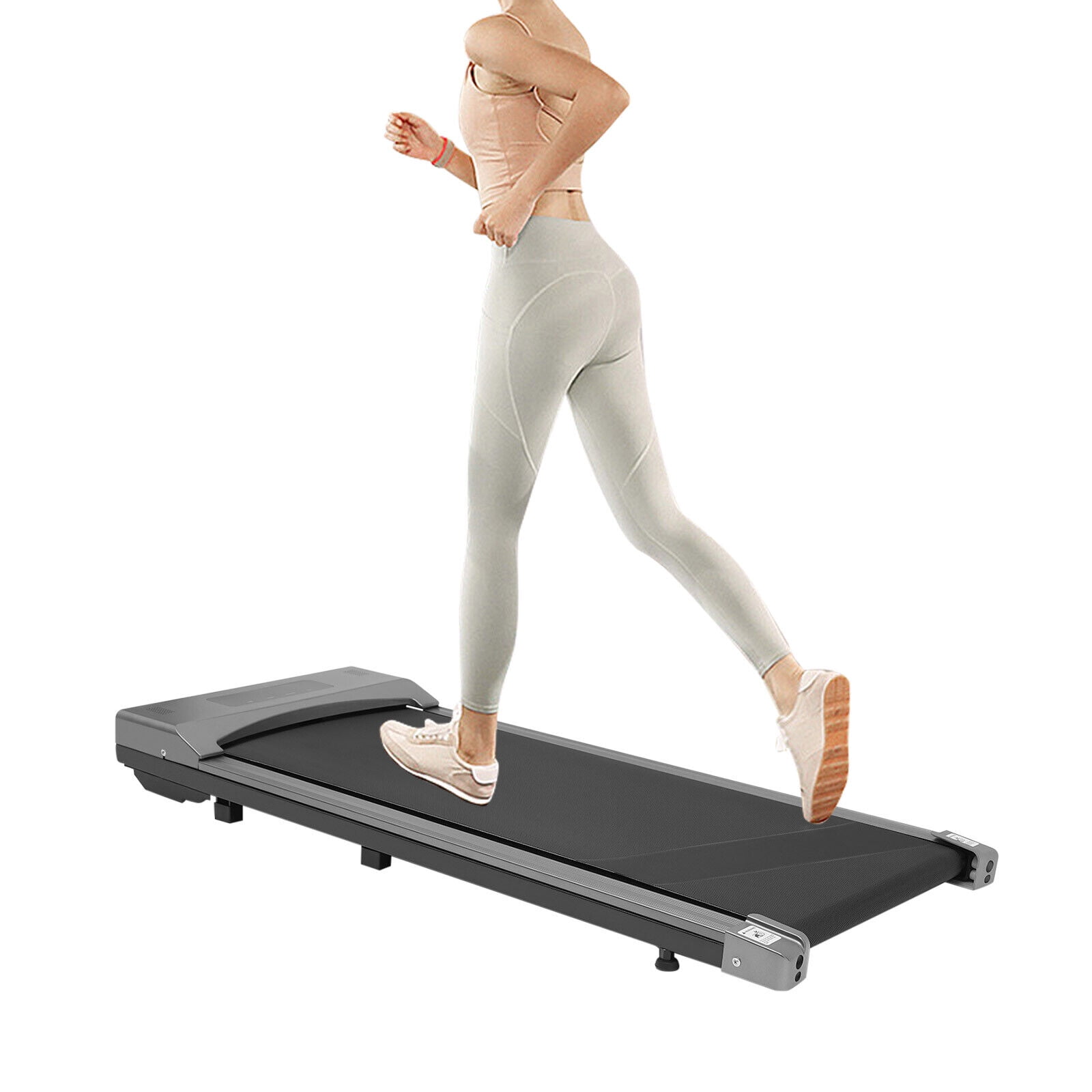 2 in 1 Under Desk Treadmill Walking Pad, Metal Folding Electric ...