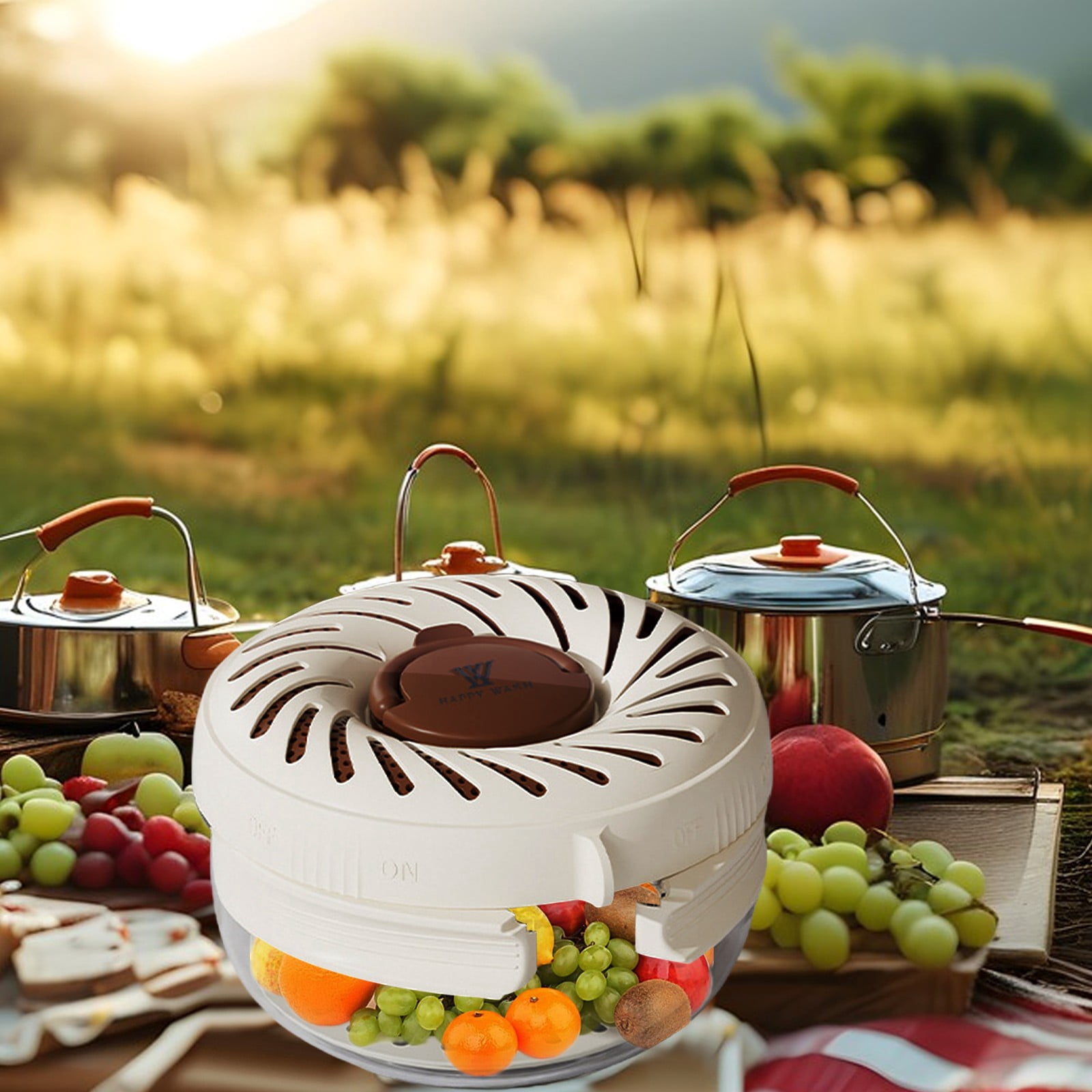 2-in-1 Upgraded Fruit Washing Colander with Lid & Ice Storage Box ...