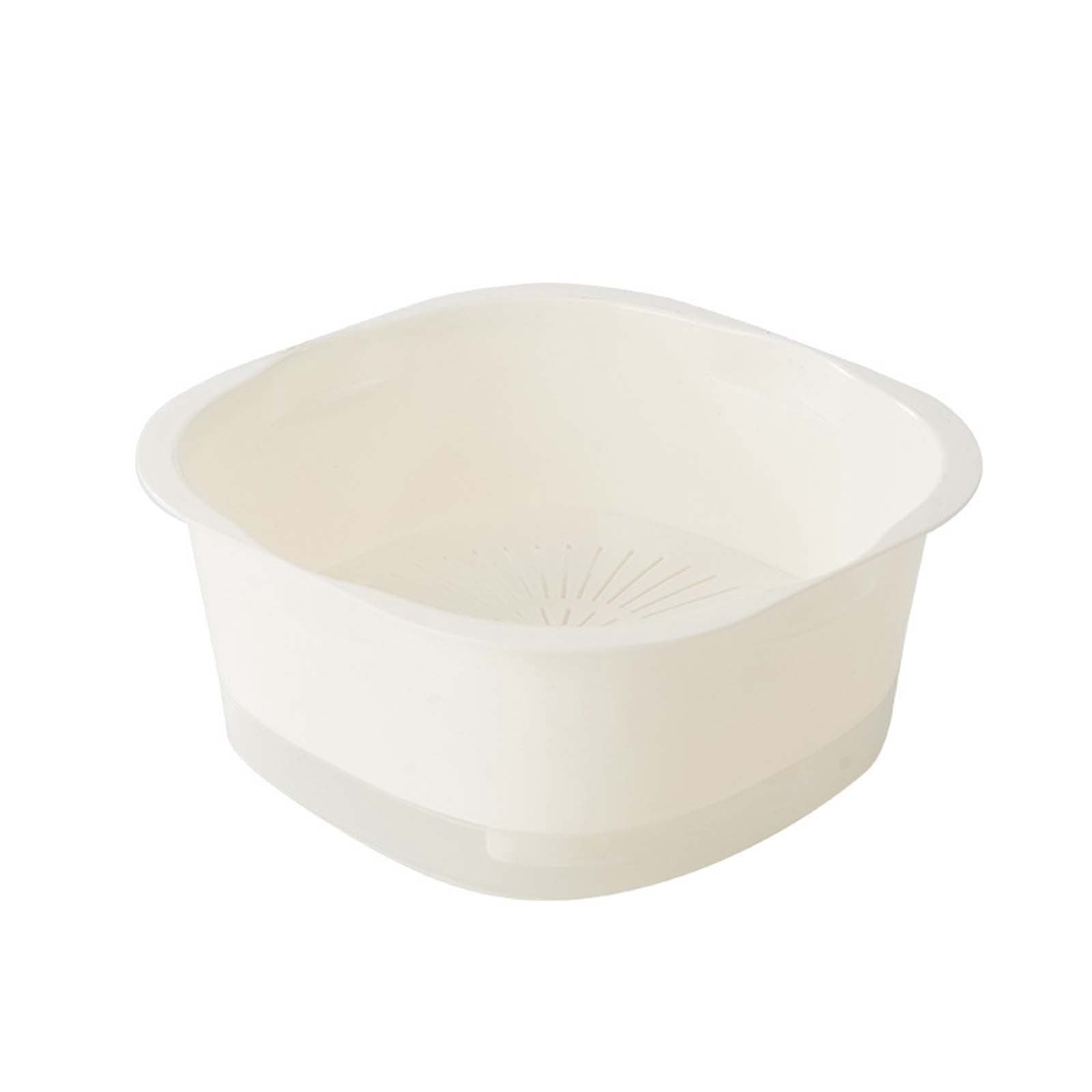 2-in-1 Vegetable Colander, Vegetable and Fruit Cleaning Filter Basket ...