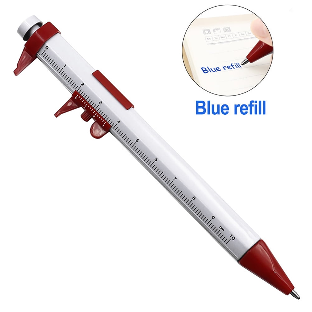 2 in 1 Vernier Caliper Ballpoint Pen Student Multipurpose Gift ...