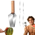 2-in-1 Watermelon Slicer Fork Stainless Steel Watermelon Cutter with ...