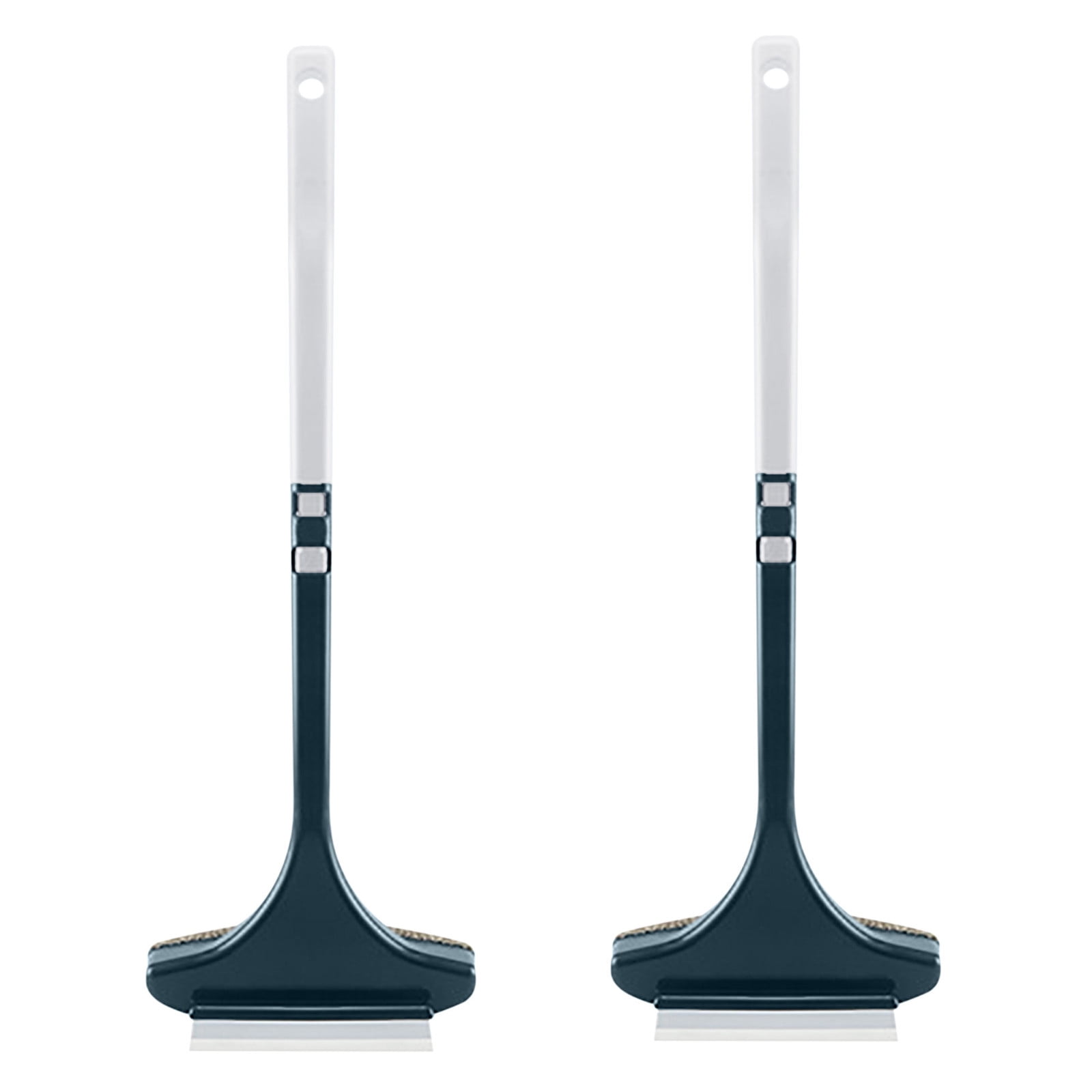 2-in-1 Window Screen Cleaner & Glass Scraper - Detachable Long Handle ...