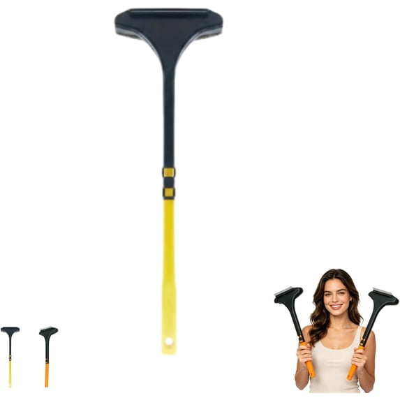 2-in-1 Window Screen Cleaning Brush Value Set with Squeegee,Mesh Screen ...