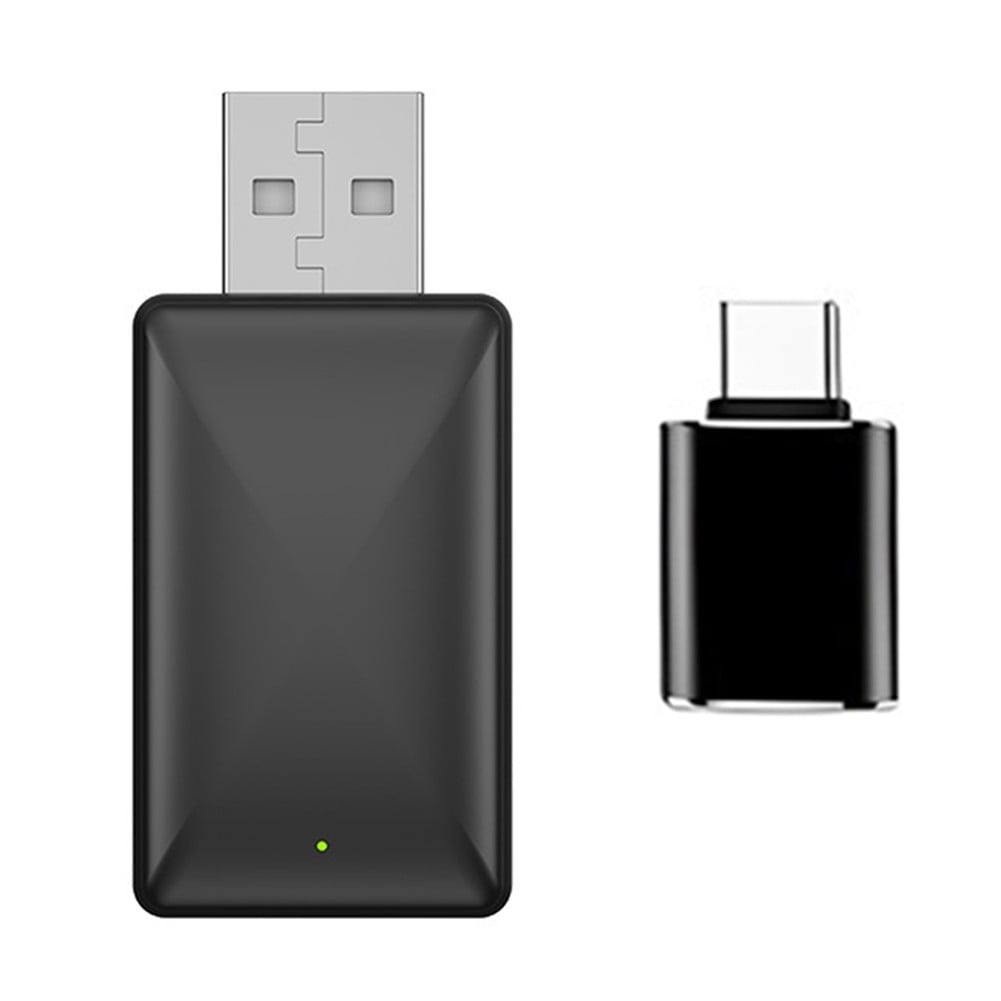 2-in-1 Wireless Adapter for CarPlay and Android Auto - USB to Type-C ...