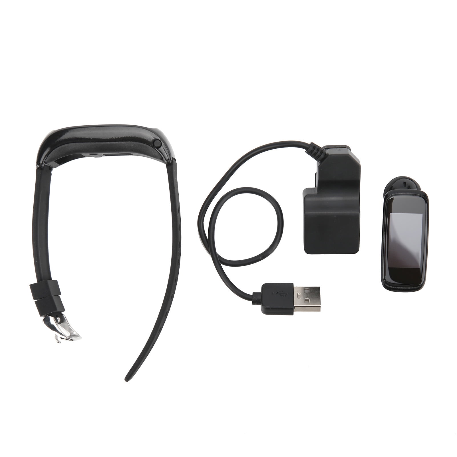 2-in-1 Wireless Bluetooth Earphone Bracelet Smartwatch Fitness Tracker ...