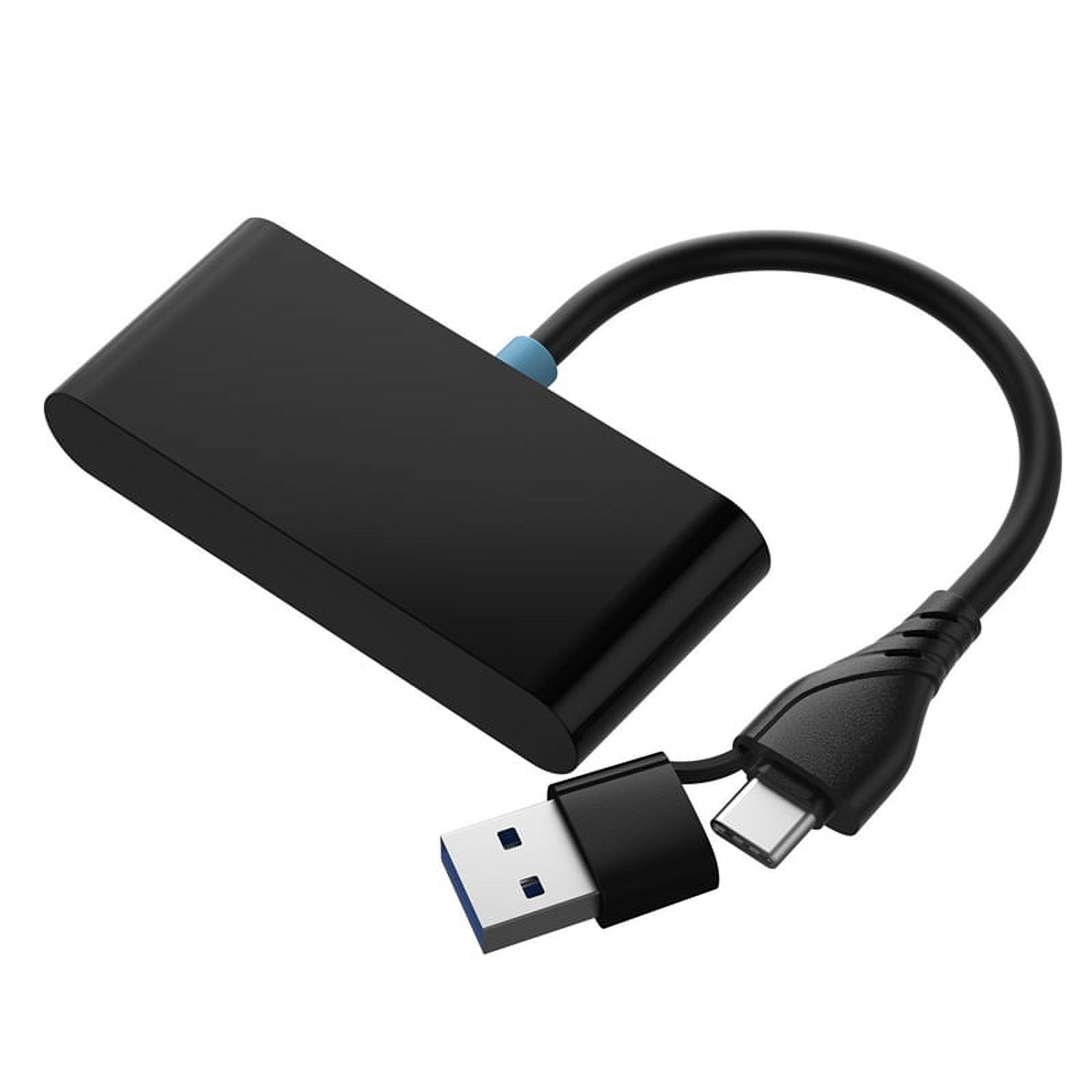 2 in 1 Wireless CarPlay USB C Type-C Android Auto Dongle Adapter Wired ...