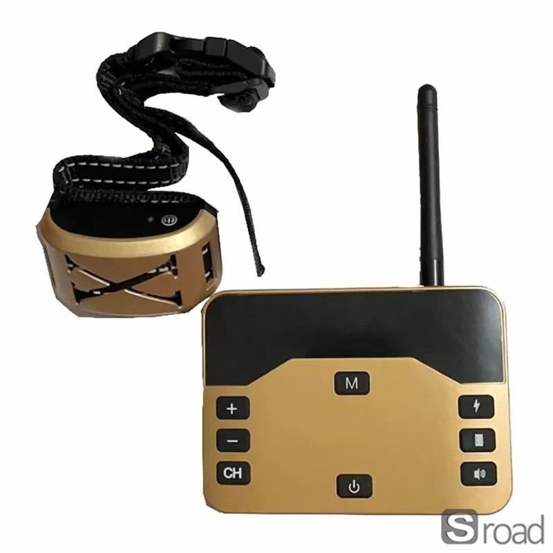 2-in-1 Wireless Dog Training Collar & Electronic Fence System ...