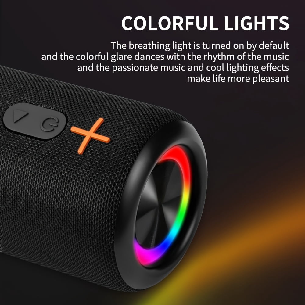 2-in-1 Wireless Speaker | Dual-channel Wireless Stereo Design with RGB ...
