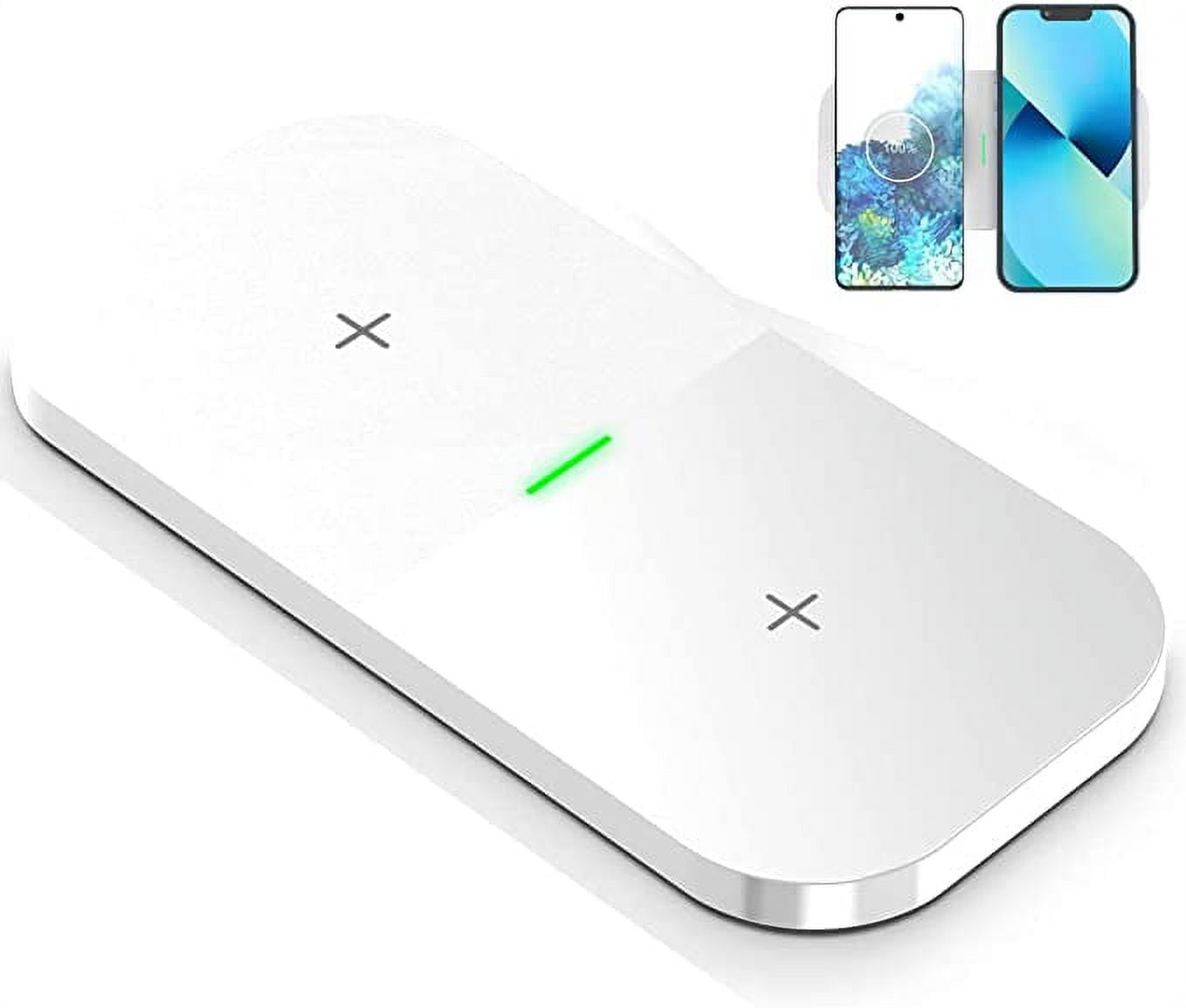 2-in-1 Wireless charge Dual charge mobile phone Dual 15W Fast wireless ...