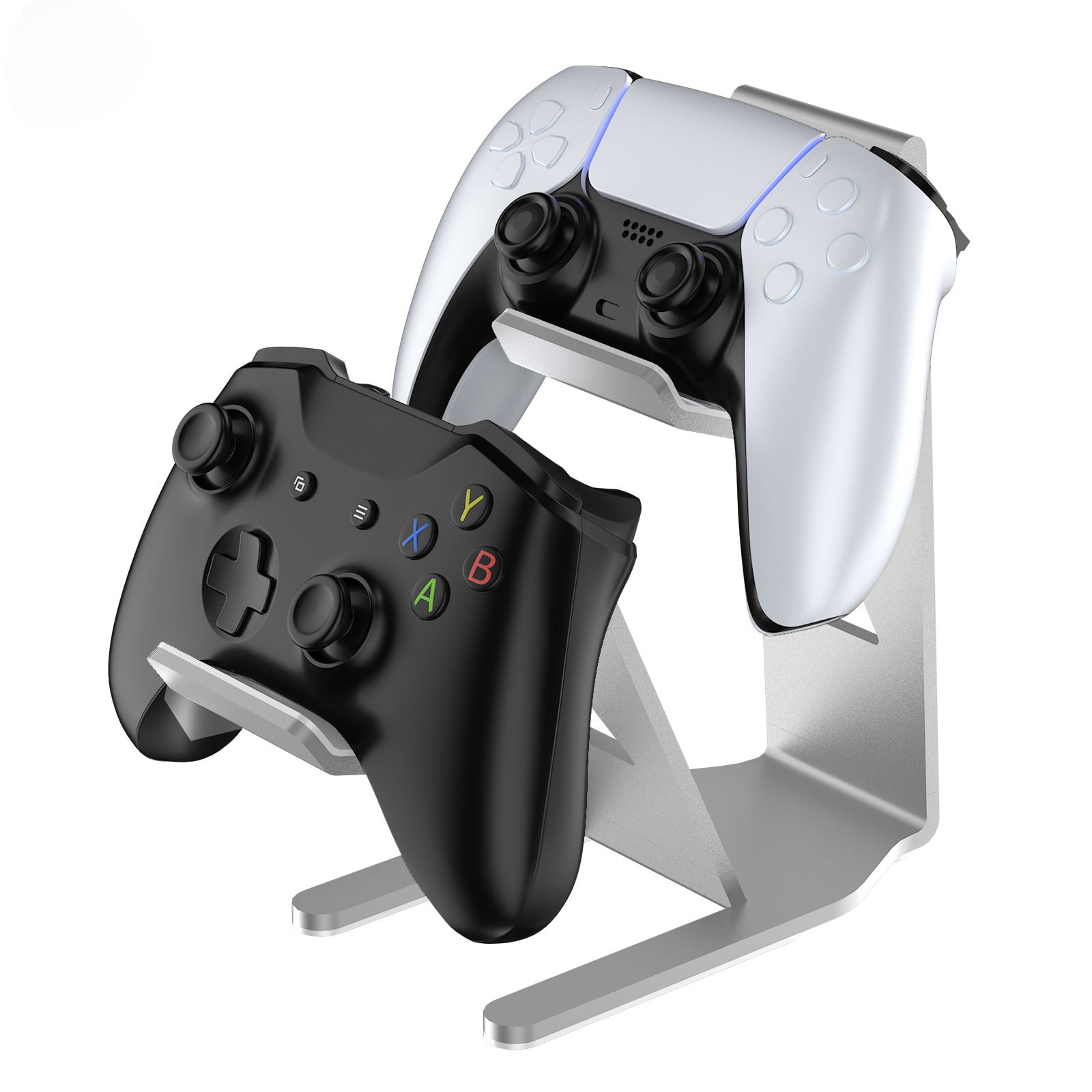 2-in-1 Zinc Alloy Dual Controller Stand Holder - Sturdy Desktop Gaming ...