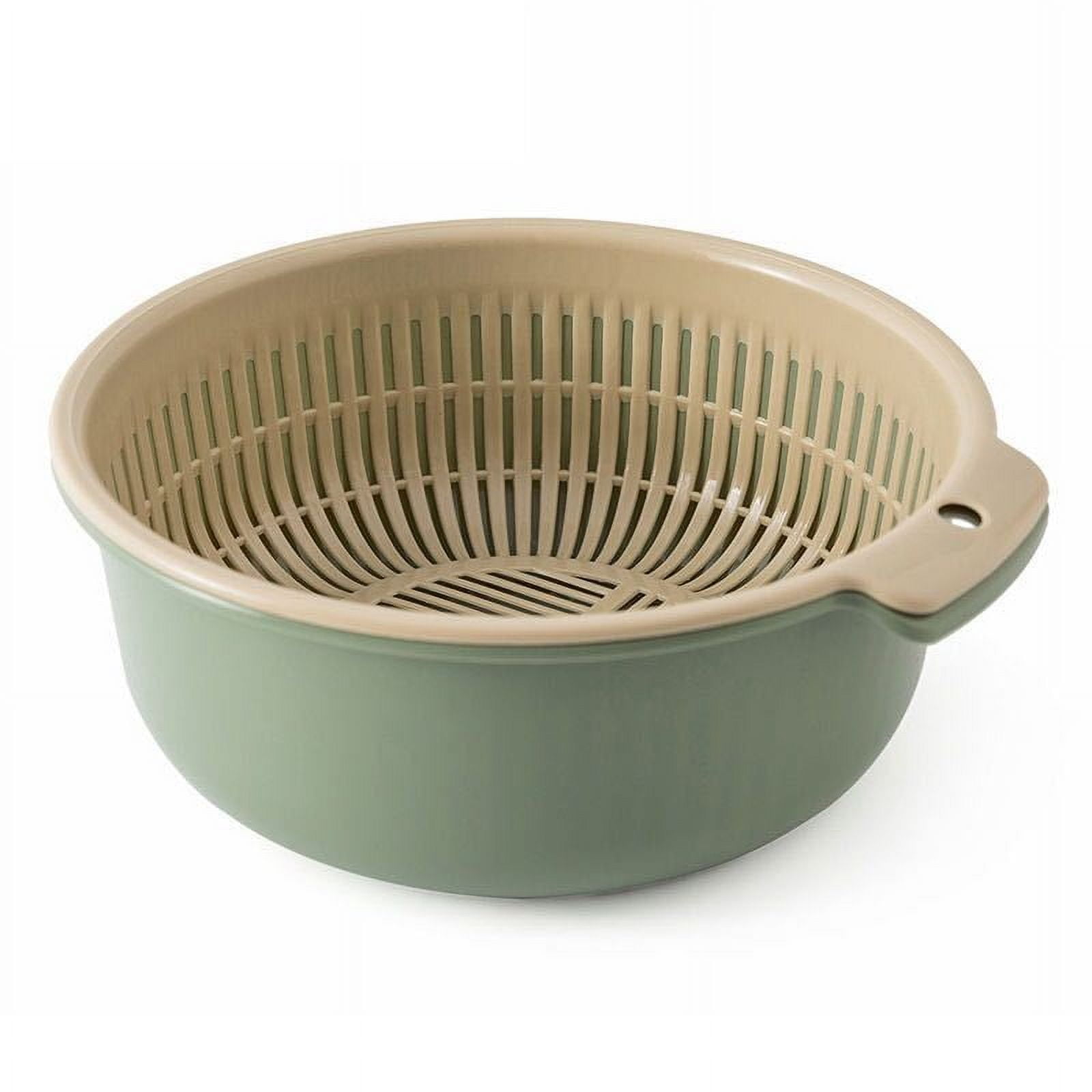 2-in-1 kitchen Strainer Bowl Sets, Large Plastic Washing Bowl and ...