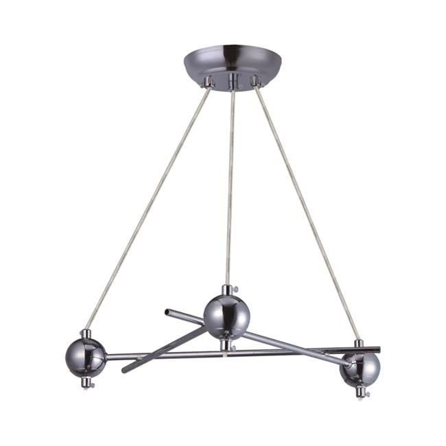 2 in. 3 Light Pendant Separator Kit - Polished Chrome - Walmart.com