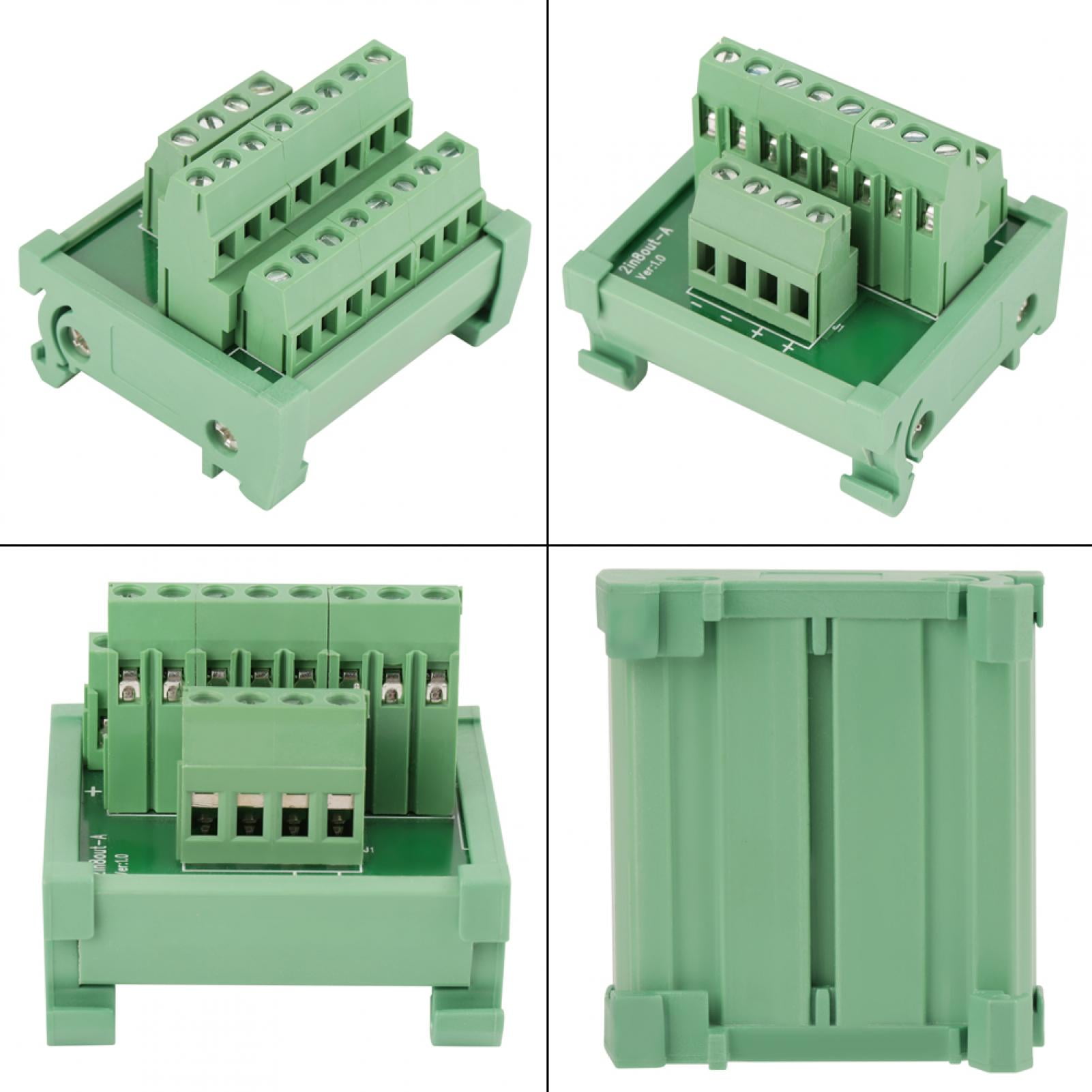 Neyseki 2 in 8 out DIN Rail and Panel Mounting Power Distribution ...