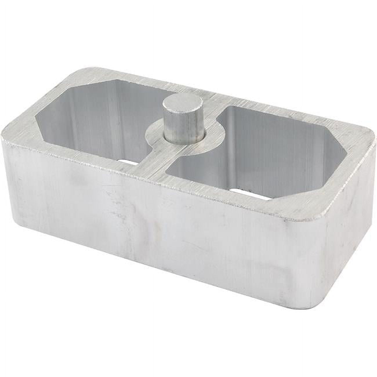 2 in. Aluminum Lowering Block for Leaf Springs - Walmart.com