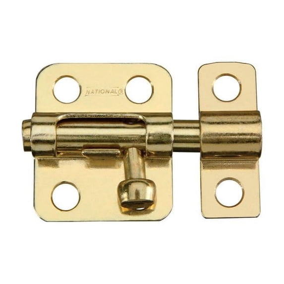 2 in. Brass Window Bolt - Walmart.com