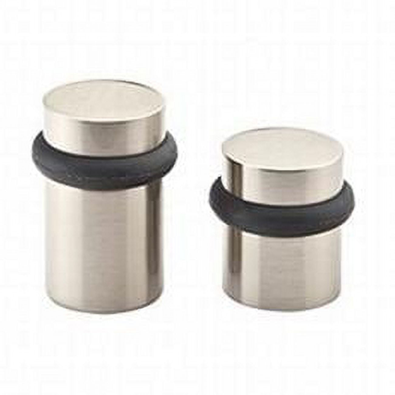2 in. Cylinder Floor Bumper, Satin Nickel - Walmart.com