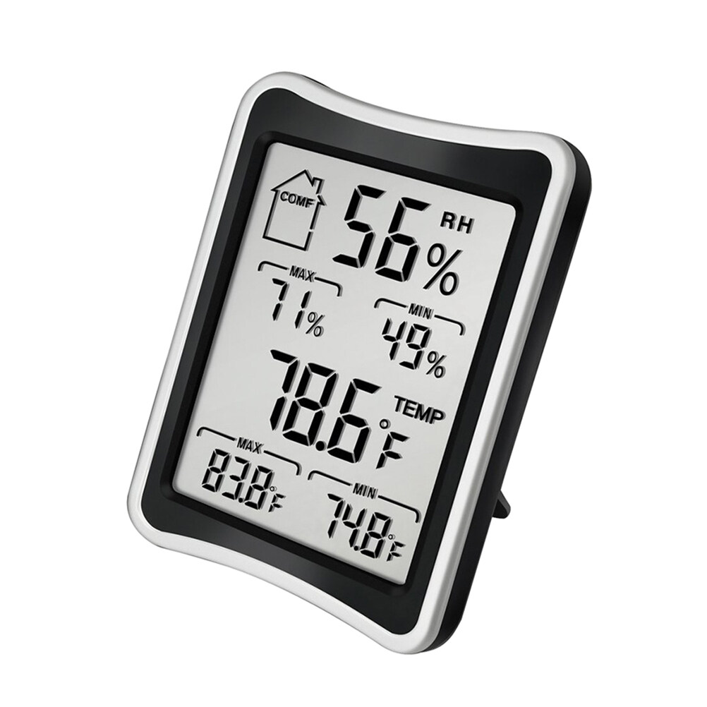 2 in Digital Thermometer Wireless Thermometer Temperature and Humidity ...