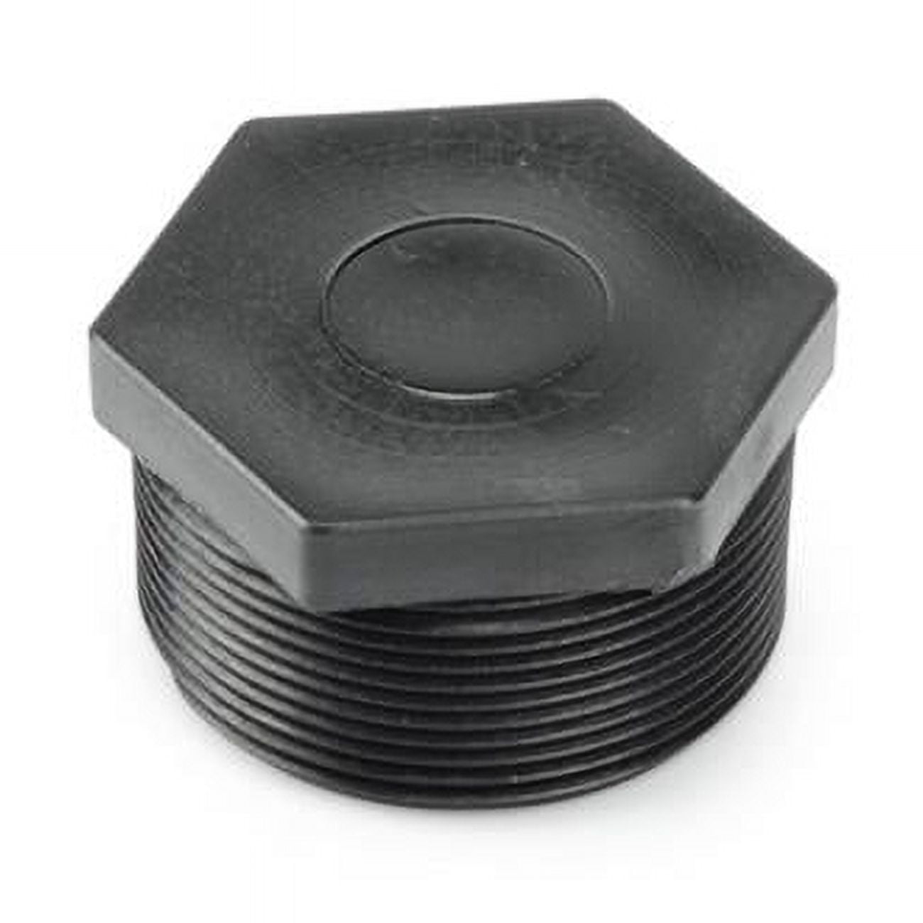 2 in. Fitting Hex Head Threaded Plug - MPT2 - Walmart.com