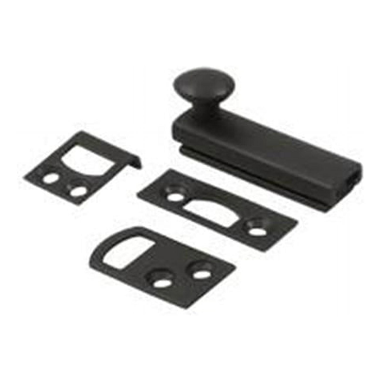 2 in. Heavy Duty Surface Bolt with Concealed Screw, Oil Rubbed Bronze ...