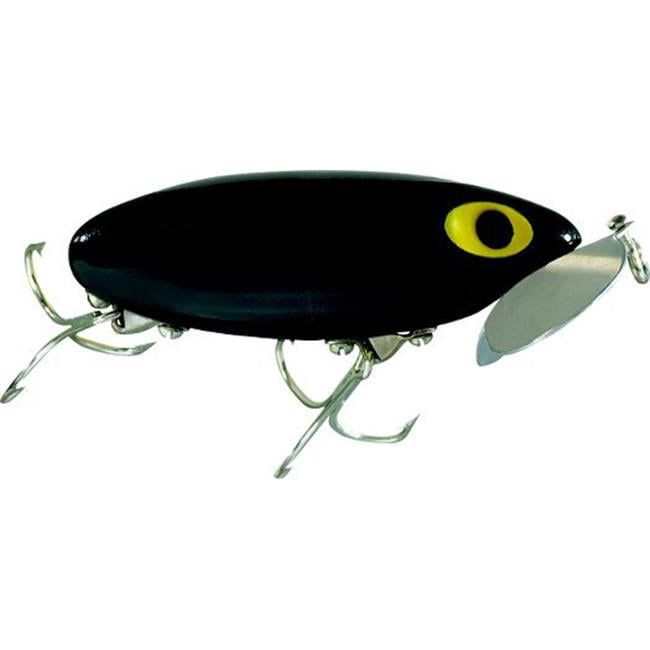 2 in. Jitterbug Fishing Lure - Black - Walmart.com