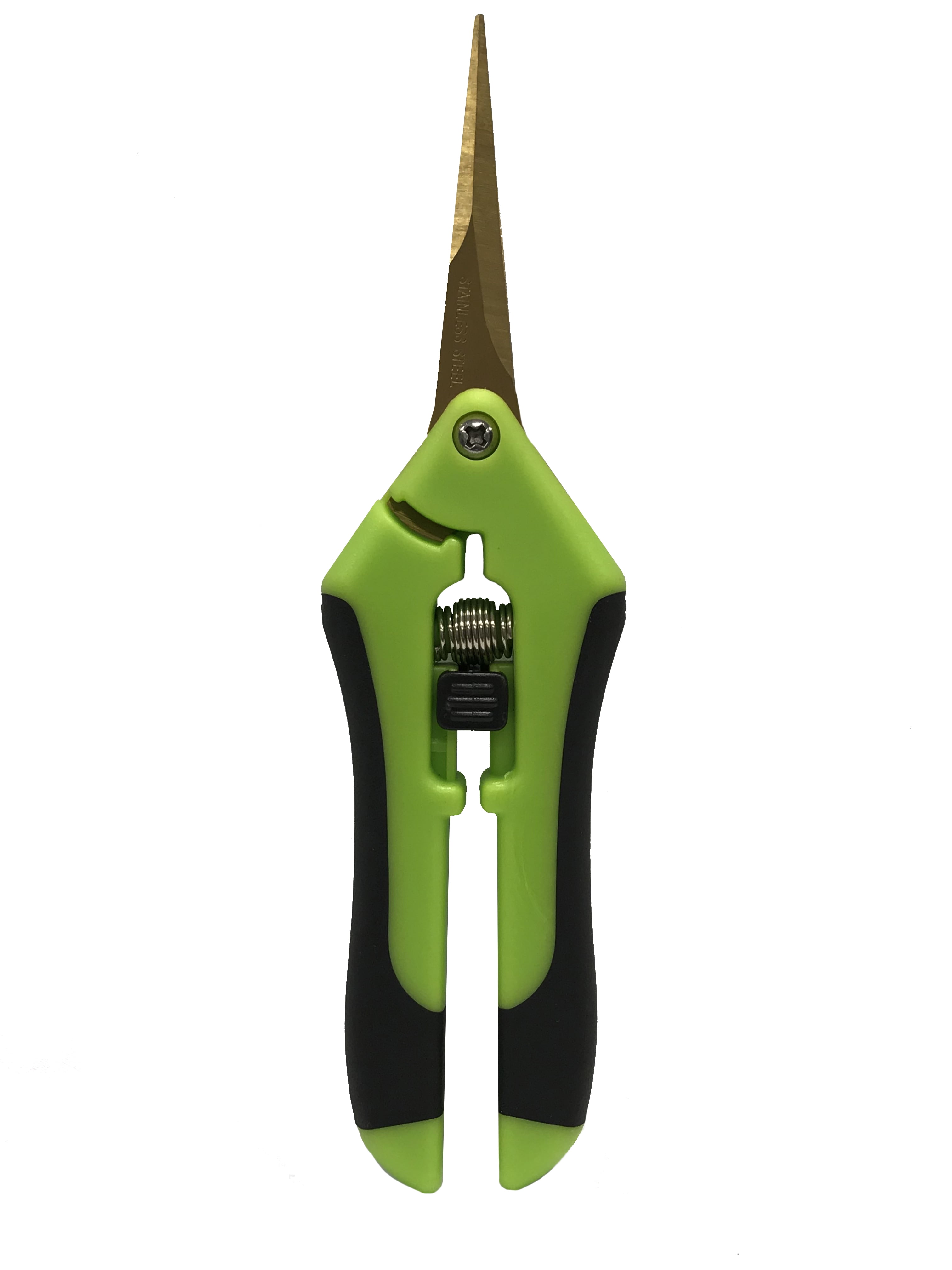 Viagrow 2 in. Micro Tip Straight Blade Pruning Snips with Non-Slip ...