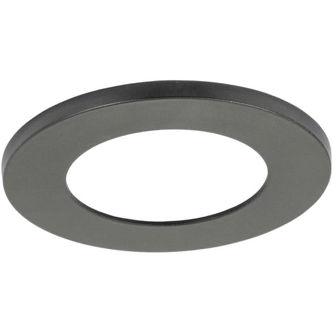 2 in.Miniature Trim Round Downlight, Black - Walmart.com