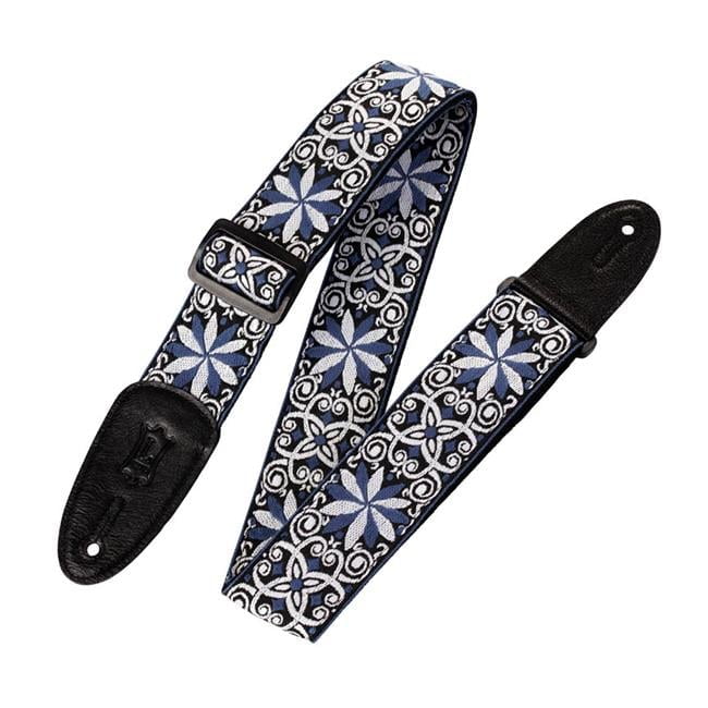2 in. Print Series Sixties Hootenanny Jacquard Weave Guitar Strap ...
