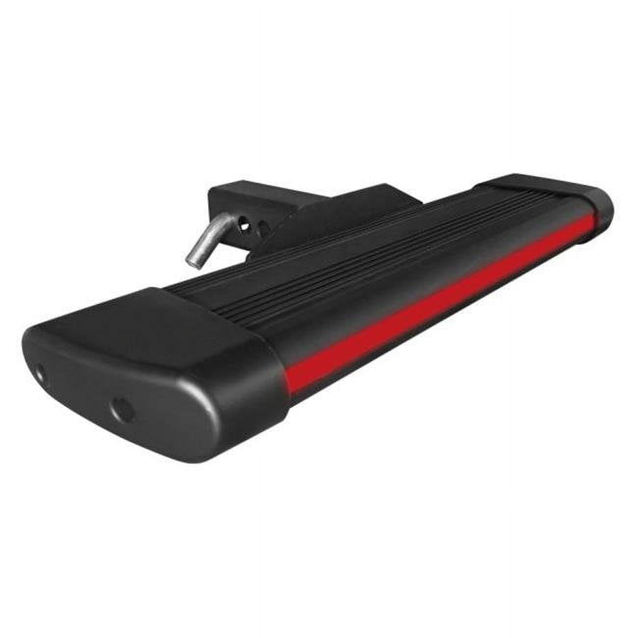 2 in. R66 Series Heavy Duty Black Hitch Step with Integrated LED Light ...