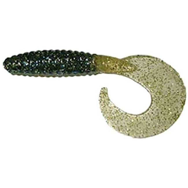 2 in. Ring Triple Tip Grub Baby Bream Fishing Lure - Pack of 10 ...