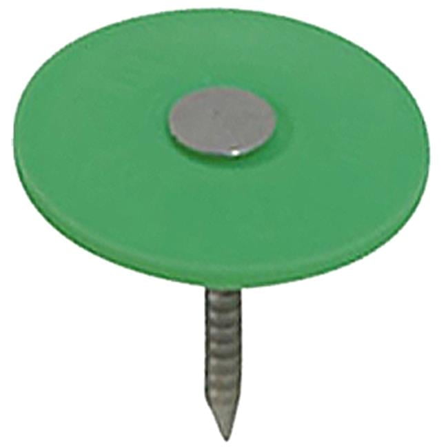 2 in. Round Plastic Cap Nail - Walmart.com