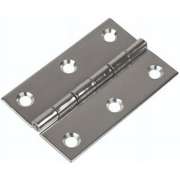 Fastec Satin Nickel 6 Finger Hinge, 2 Pack, For Interior Doors ...
