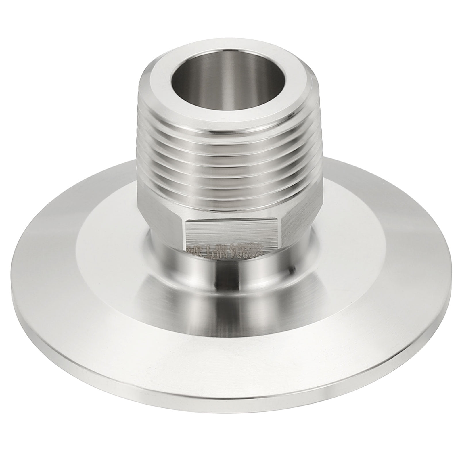2 in TC Tri Clamps Adaptor, 1pcs Tri Clamps Fittings to NPT 3/4 Male ...